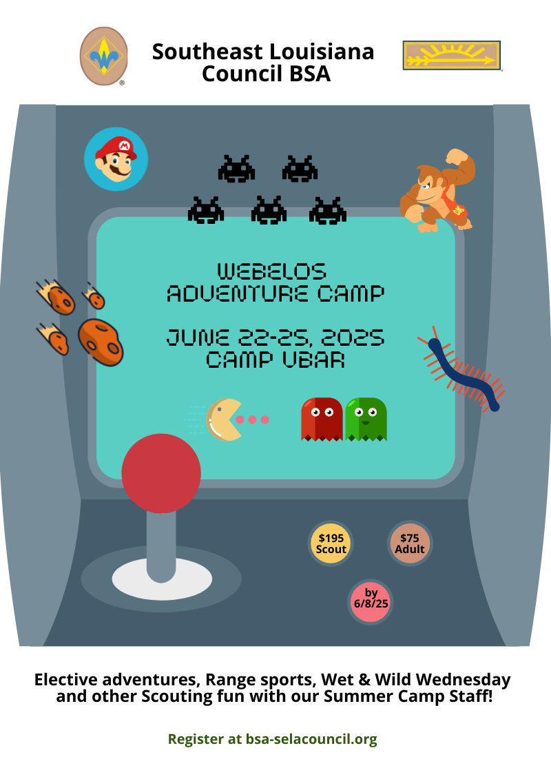 2025 Webelos Adventure Camp